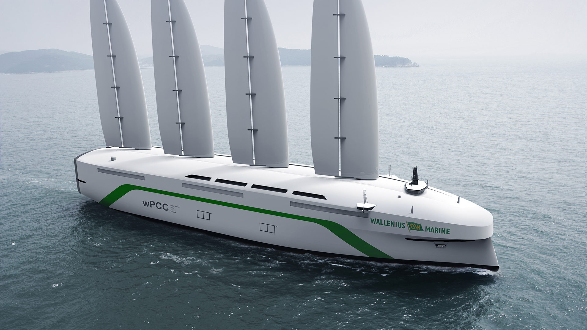 wPCC - wind Powered Car Carrier - Wallenius Marine