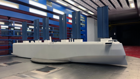 Test of groundbreaking ship design for the world's first wind-powered ...